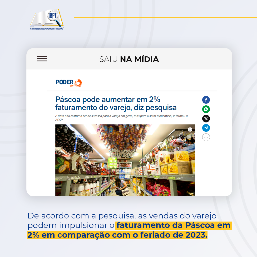 O IBPT se une ao IDV para apresentar um estudo inédito